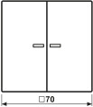 Jung Bike eNet Taster Universal 1-fach FM LC (FMLC1701P256) ab 133,14 ...