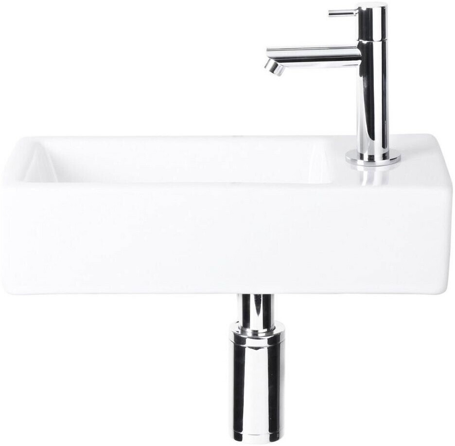 Differnz Helios Waschbecken-Set Keramik 37,5x18,5x9,5cm (38.010.00) ab ...