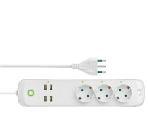 Vimar Smart WiFi Steckdosenleiste 3x Schuko, 4x USB-A, 16A (00447.CC.B ...