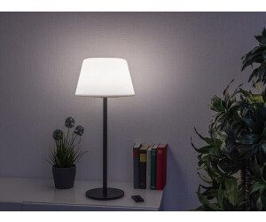 Lunartec Solar-LED-Tisch- & Stehleuchte RGB CCT 400lm mit Fernbedienung ...