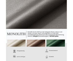 MKS Meble Dagos Boxspringbett 120x200cm Velvet Bettkasten Topper T25 H4 ...