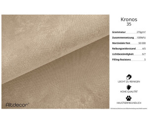 ALTDECOR ESKAR-U Wohnlandschaft U-Form mit Schlaffunktion & Bettkasten ...