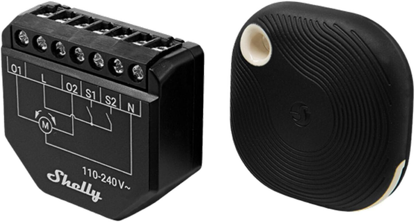 Shelly Shutter + BLU Button Tough 1 WLAN Jalousien-/Rollladensteuerung ...