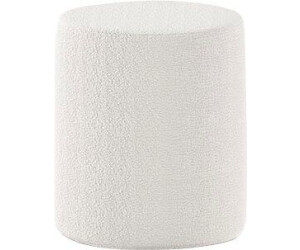 Vipack Moon Polsterhocker rund Bouclé Stoff weiß (MNPO1014) ab 83,99 ...