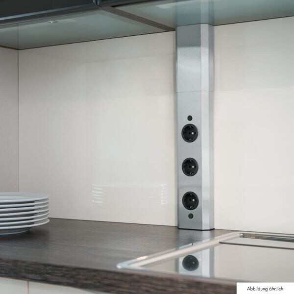 Naber Mira Wand 2 Aufbausteckdosenelement 2-fach mit Schalter für ...