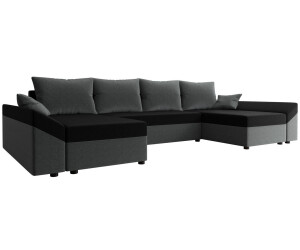 Mirjan24 Dante U Lux Ecksofa U-Form mit Schlaffunktion und Bettkasten ...