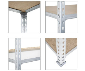 Proregal Giant Muli Schwerlastregal 250x100x40cm 6 Fachböden 150kg ...