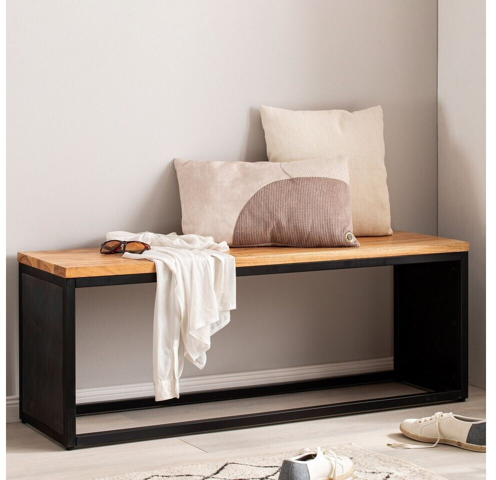 Finebuy Sitzbank Massivholz Akazie 120cm (FB95857) ab 152,95 ...
