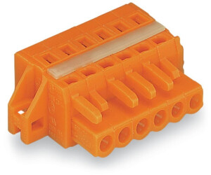 Wago 1-Leiter-Federleiste CAGE CLAMP® 2,5mm² orange (231-311/027-000 ...