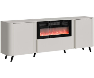 Mirjan24 Volare 200 EF Sideboard mit Kamin, Kunststoff, 200x76x39cm ...