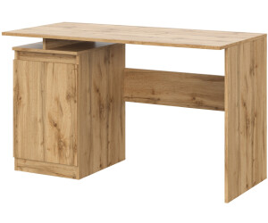 Komodee Schreibtisch SOLA mit Schublade, Eiche Wotan, 120x73x59cm ...