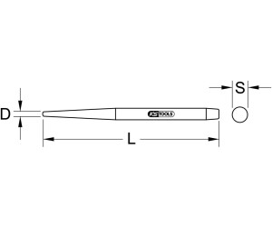 KS Tools BRONZEplus Zugdorn 200mm (963.2576) ab 49,49 ...