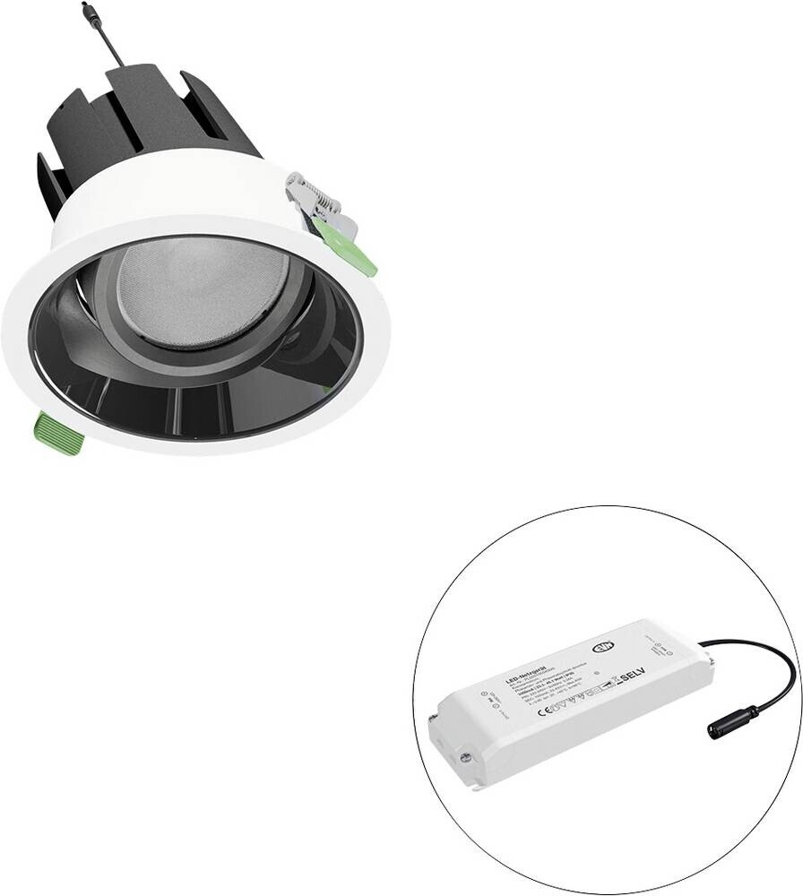 EVN F04R09SM3830L24P LED-Einbauleuchte modular (F04R09SM3830L24P) ab ...