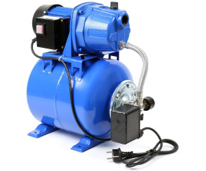 Wiltec Hauswasserwerk 600W 2800l/h mit Druckschalter und Manometer ...