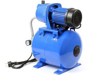 Wiltec Hauswasserwerk 600W 2800l/h mit Druckschalter und Manometer ...