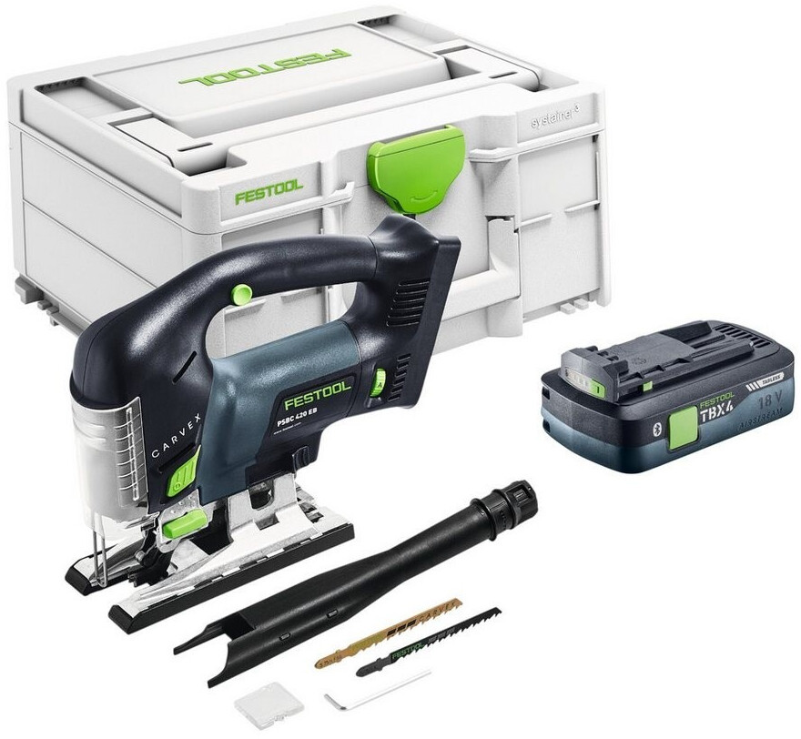 Festool CARVEX PSBC 420 HPC 4,0 EBI-Plus Akku-Pendelstichsäge 18V 120mm ...