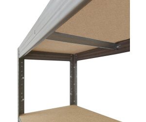 Shelfplaza PRO Schwerlastregal Stahl grau 230x120x60cm 6 Böden 166kg ...