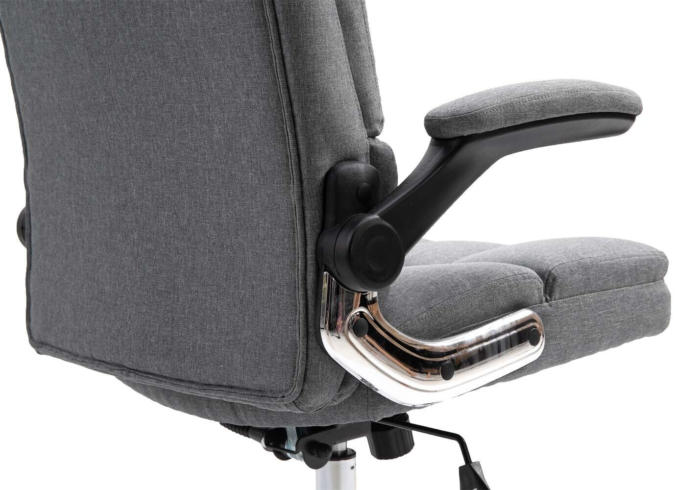 MCW Bürostuhl MCW-J21 Stoff höhenverstellbar, arretierbare Wippmechanik ...