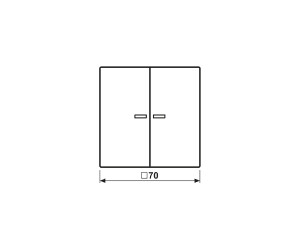 Jung Bike eNet Taster Universal 1-fach FM LC (FMLC1701P245) ab 133,14 ...