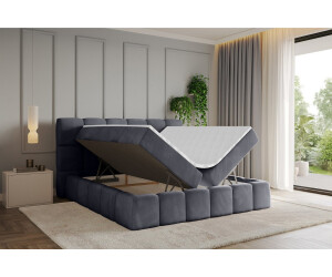 ALTDECOR Auri Boxspringbett mit Bettkasten, Velours, 120x200cm, H3 ...