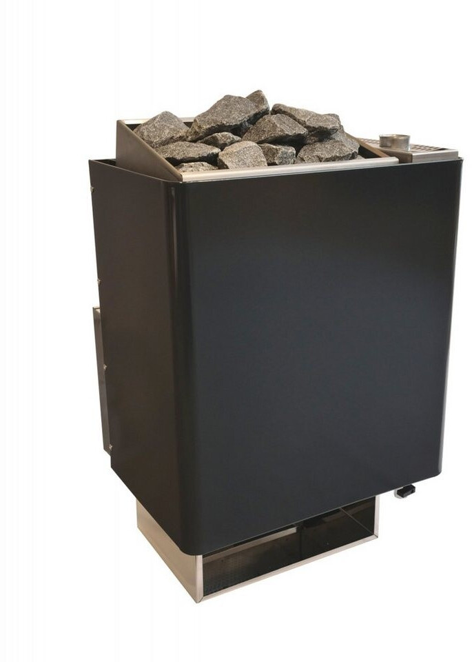Infraworld Durano Black Bio-Kombi-Saunaofen 9kW mit Verdampfer (B6838 ...