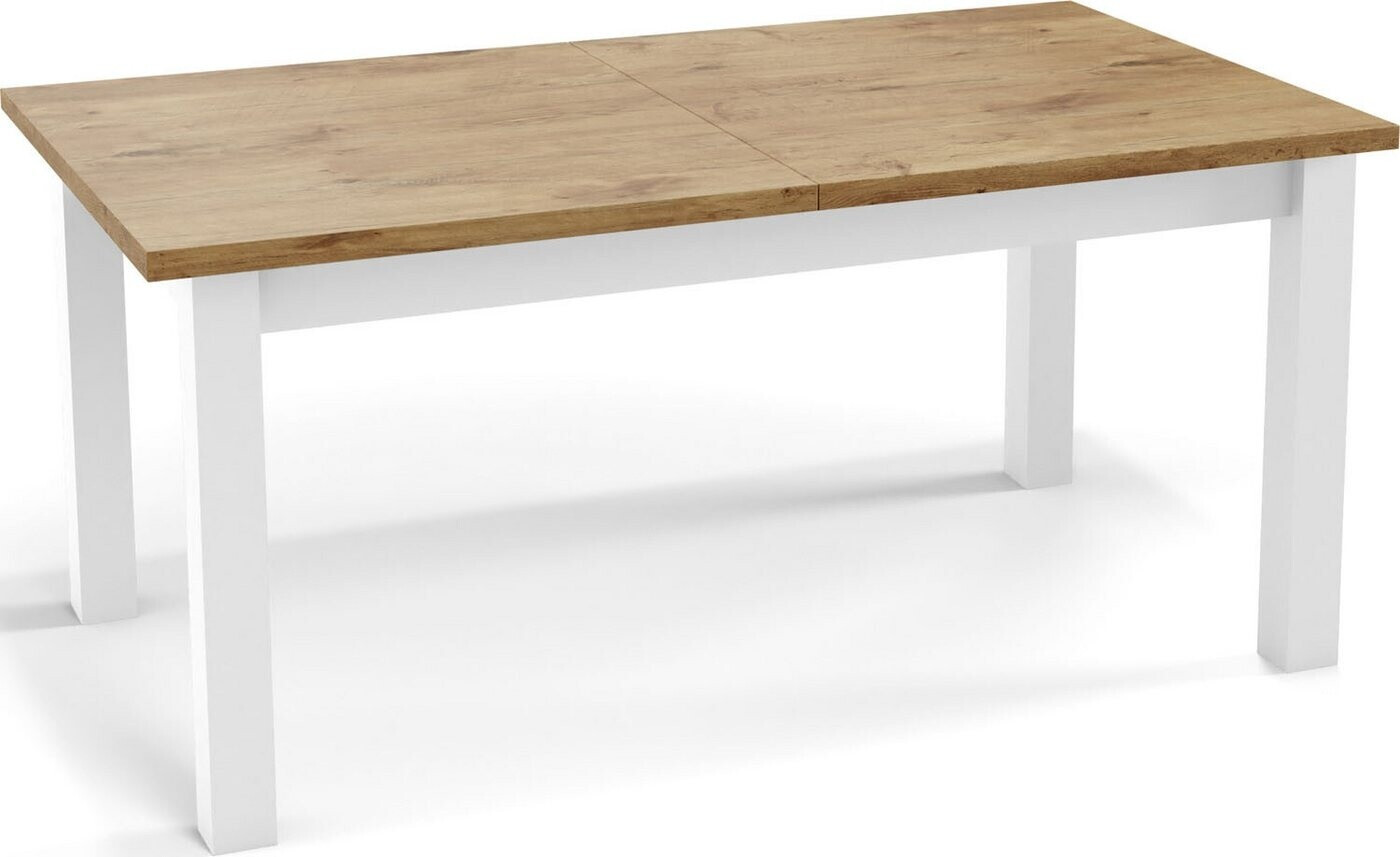 WFL GROUP Molly Esstisch ausziehbar rechteckig Lancelot Eiche 160–200cm ...