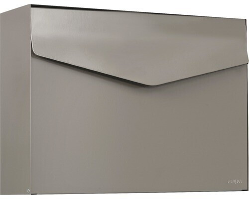 MEFA Letter 112 Wandbriefkasten Stahl beigegrau RAL 7006 (112521M) ab ...