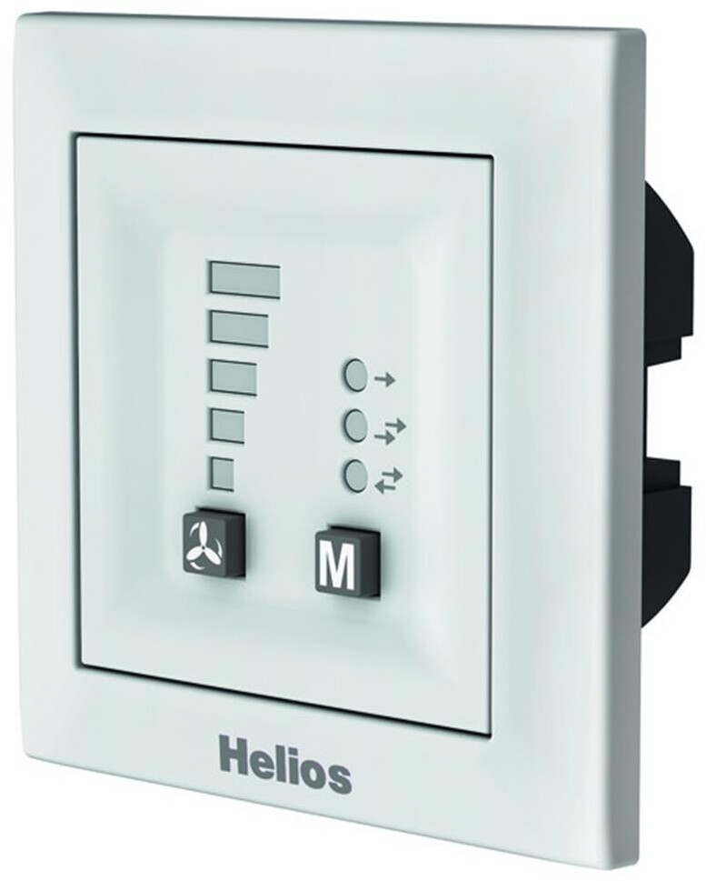 Helios KWL 45 BEU Bedienelement 5 Stufen, 3 Betriebsarten, LED (03041 ...
