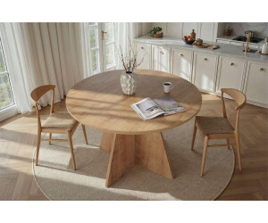 Hanah Home Virella Esstisch rund Saphir-Eiche 120x75cm (746NRD1107) ab ...