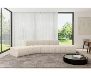 ALTDECOR Solven-L1 Modulares Ecksofa L-Form 6-Sitzer Beige 380x174cm ...