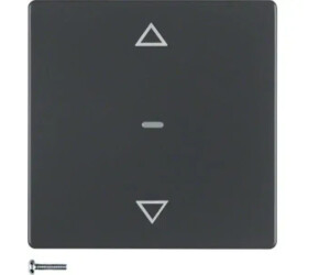 Berker KNX-RF Jalousie-Taste quicklink Q.1/Q.3 Anthrazit samt (85245226 ...