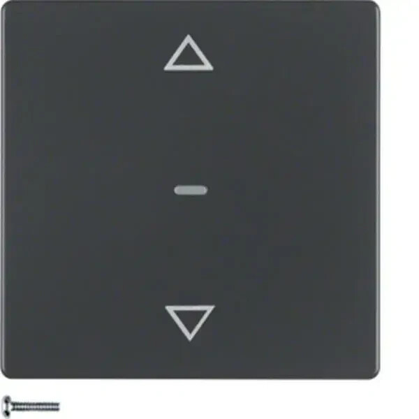 Berker KNX-RF Jalousie-Taste quicklink Q.1/Q.3 Anthrazit samt (85245226 ...