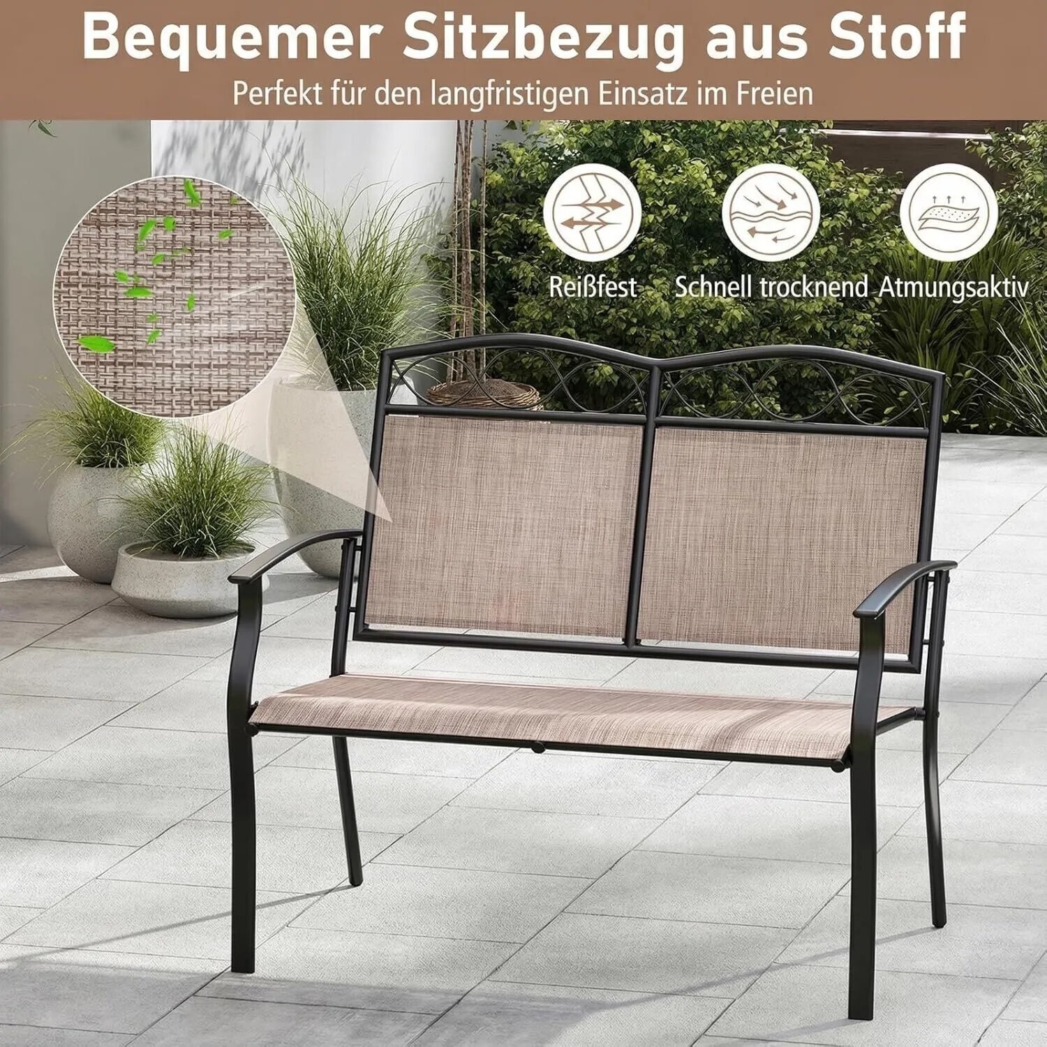 Costway Outdoor Sitzbank für 2 Personen ab 78,99 € | Preisvergleich bei ...