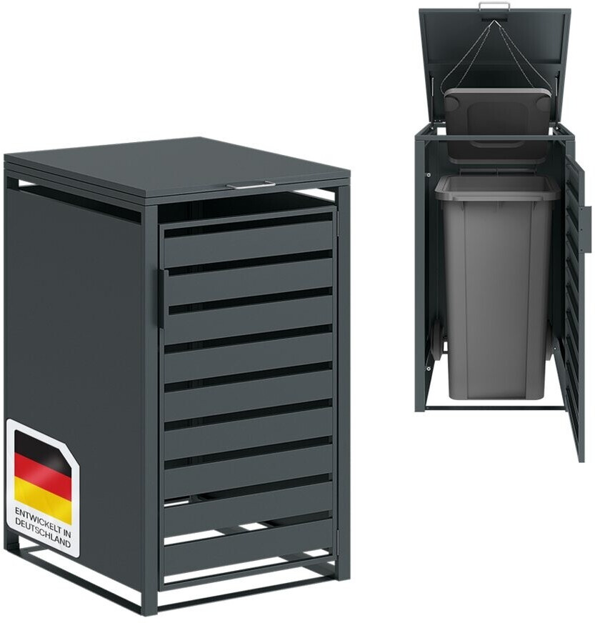 Steelsøn Kestra Mülltonnenbox 1er bis 240L Anthrazit ab 319,99 ...