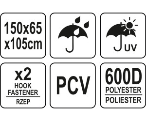 Yato Grillabdeckung 150 x 65 x 105cm Yg-20051 (aw_605832) ab 20,90 ...