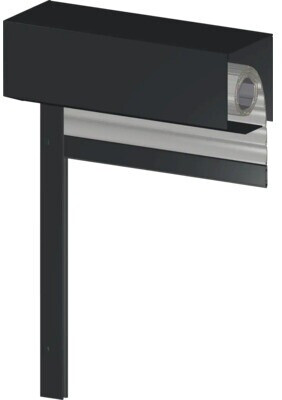 Aron Vorbaurollladen Alu grau 1500 x 965 mm Kasten Anthrazitgrau ...
