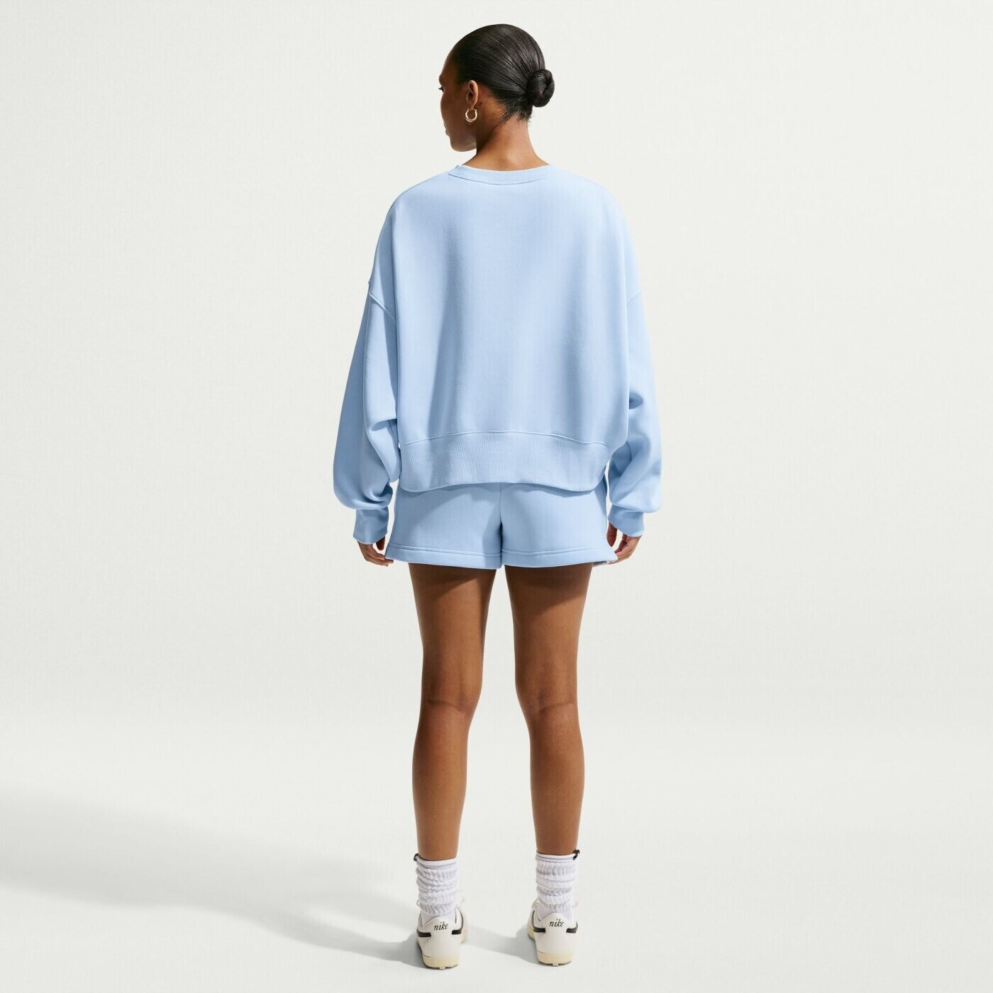 Nike W NSW PHNX FLC MR STD 4IN SHRT Fleece Shorts (IH2108-407) hydrogen ...