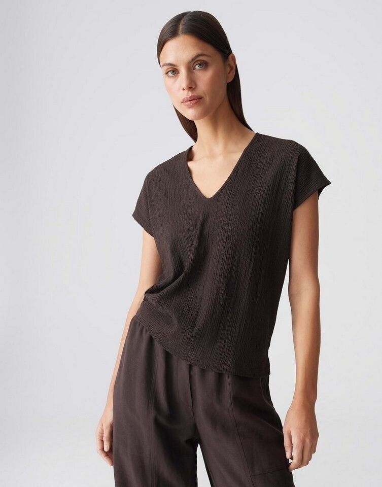 Opus SIRUKUS Structure Boxy Fit Kurzarmshirt mit Crash Effekt ...