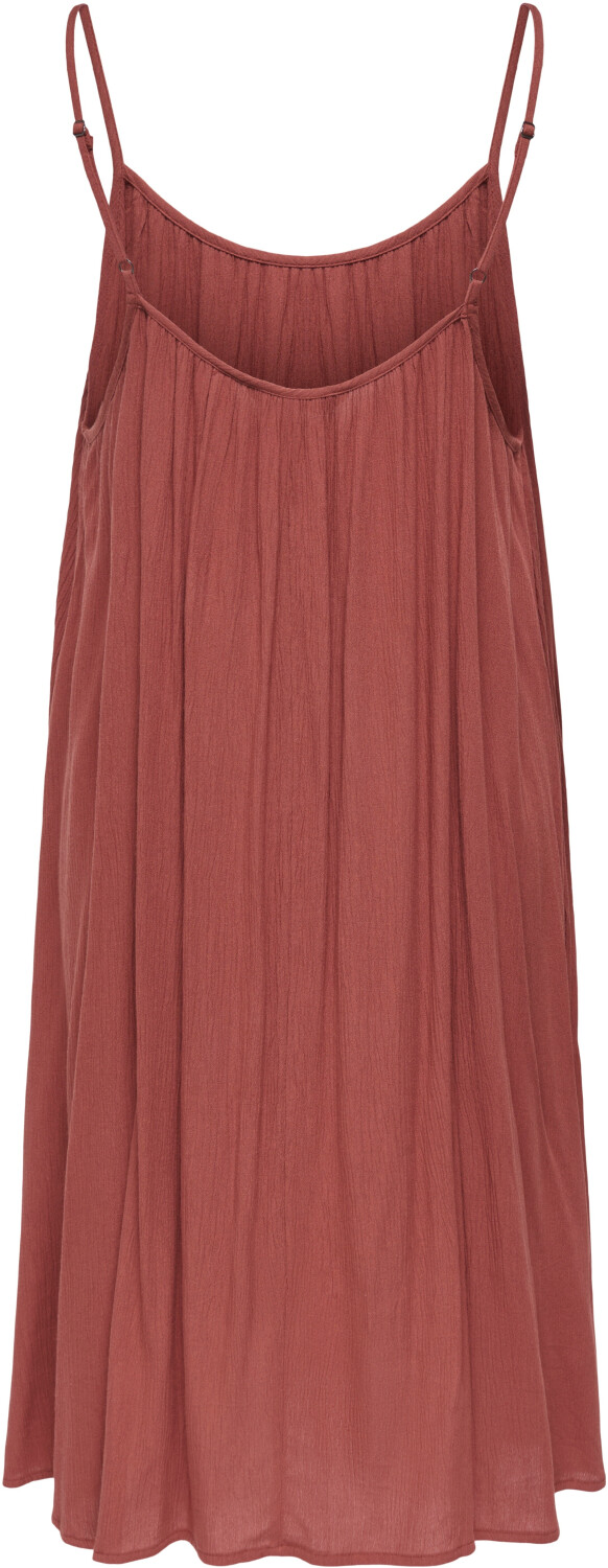 Only ONLMAI STRAP DRESS WVN CS Trägerkleid (54340538) henna ab 23,20 ...