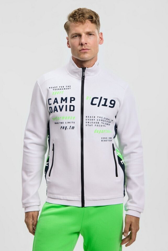 Camp David Trainingsjacke mit Logo und Streifenbändern (CS2602-3182-22 ...