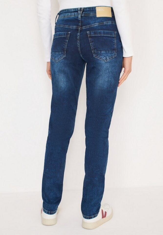 Cecil Straight Leg Jeans Used Wash blue denim ab 49,99 ...