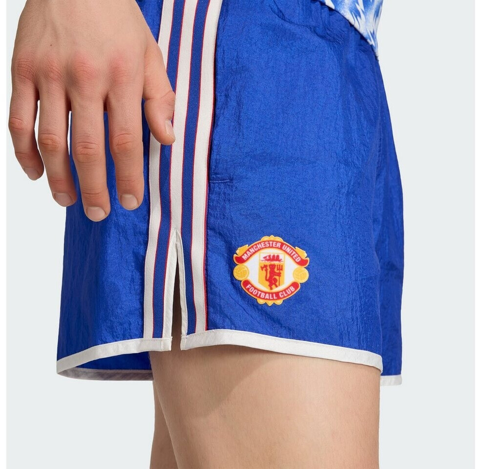 Adidas Manchester United FC 1990-92 Away Shorts (KD5817) bold blue ab ...