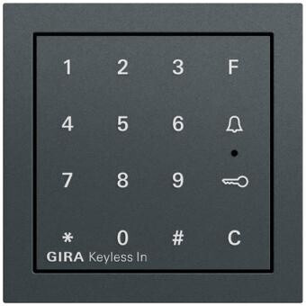 Gira Keyless In Codetastaturmodul System 70 anthrazit (260573) ab 247 ...