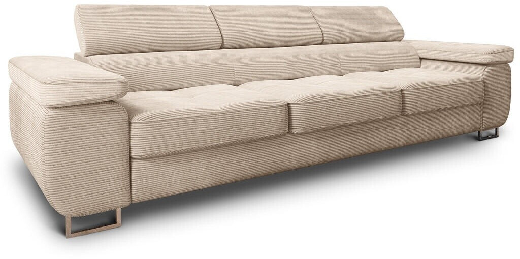 Masseno MOSINE Schlafsofa Kordstoff Creme (MOSINE POSO 100) ab 739,00 ...