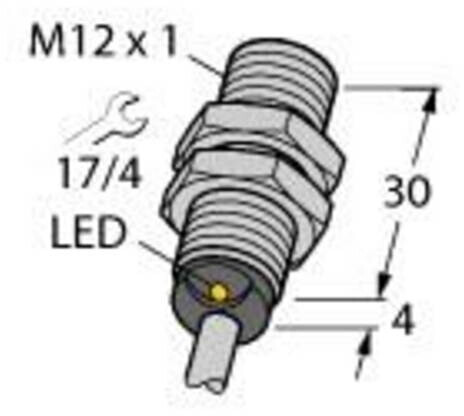 Turck BI4-G12K-AP6X Induktiver Sensor (4670250) ab 121,02 ...