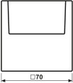Jung Bike LC 590 CARD 210 Hotelcard-Schalter ohne Taster-Einsatz ...