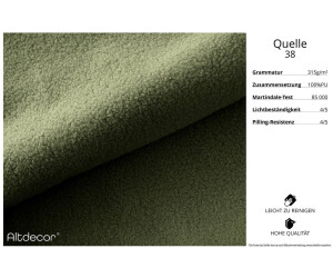 ALTDECOR OLEA-L2-S Ecksofa mit Schlaffunktion und Bettkasten, L-Form ...