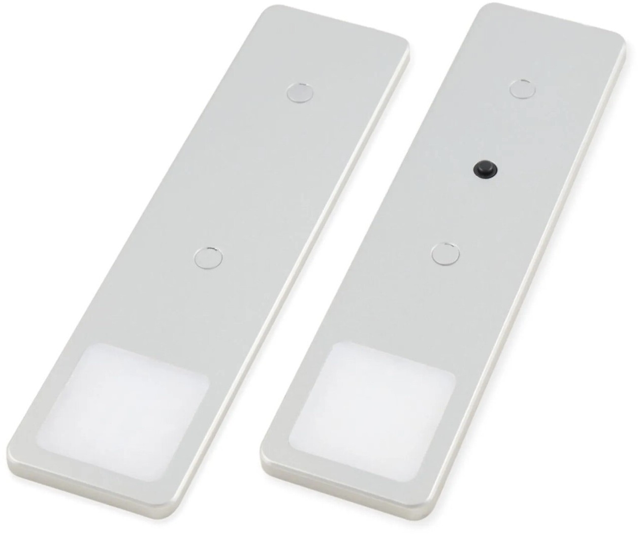 Kalb Solid2 LED Unterbauleuchte 2er-Set silbergrau, 3W, 4000K (KA220045 ...