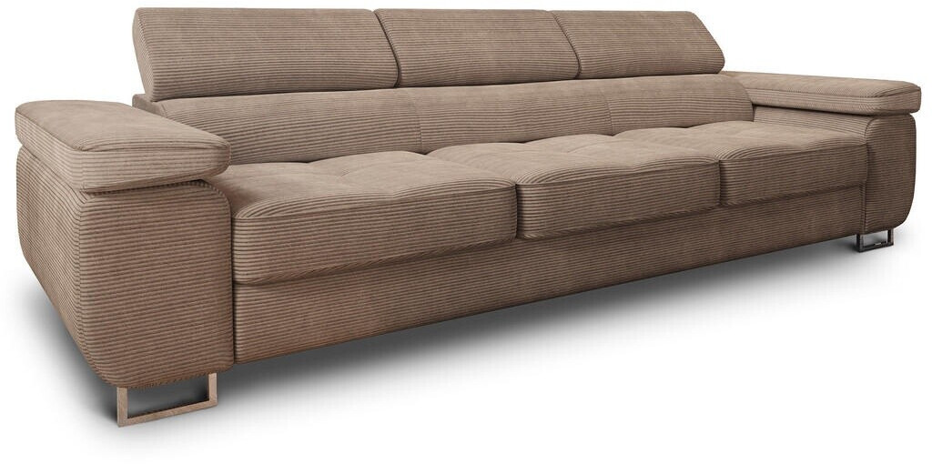 Masseno MOSINE Schlafsofa Kordstoff Beige (MOSINE POSO 02) ab 739,00 ...