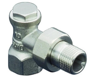 Oventrop Combi 3 Heizkörper-Verschraubung DN10, Eck, Rotguss/Messing ...